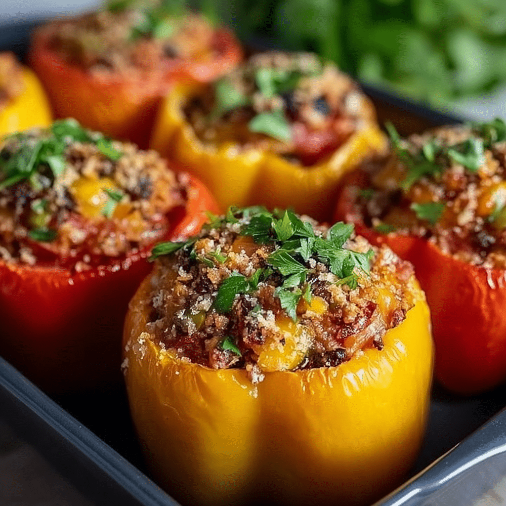 Gefüllte Paprika aus dem Airfryer – Herzhaft, saftig und unkompliziert ...